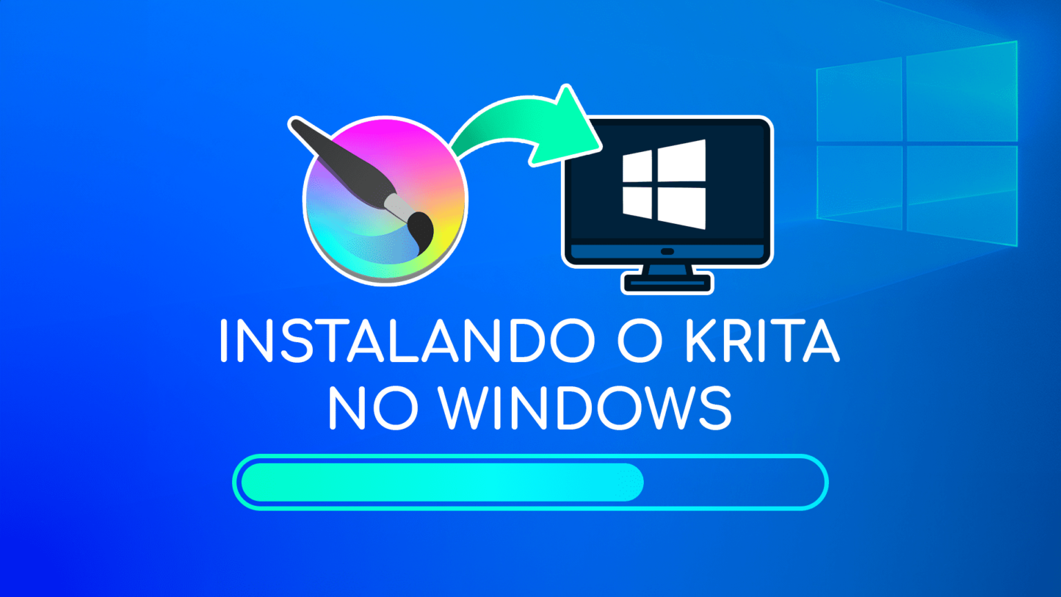 Como baixar e instalar o Krita no Windows - Lucas Charnyai